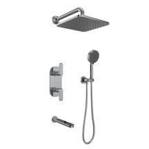 Rohl CD8000 Spa Shower Pivoting Handshower With Hose Outlet ...