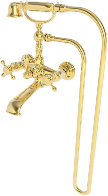 Newport Brass 934 Chesterfield Exposed Tub And Hand Shower Set. Wall ...