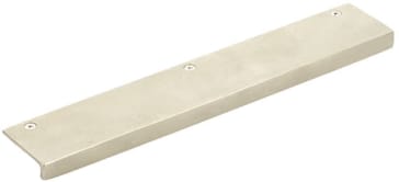 Emtek 86665 Rustic 4-1/2" Modern Edge Pull | QualityBath.com