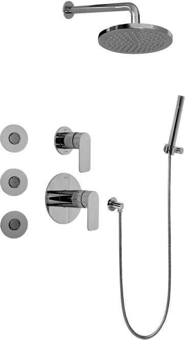 Graff GB5.122A-LM42S Sento Full Thermostatic Shower System With ...