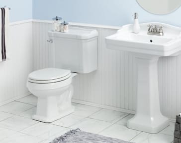 Cheviot 553-WH-1 Essex Pedestal Lavatory | QualityBath.com