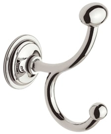 Ginger 2611 London Terrace Double Robe Hook | QualityBath.com