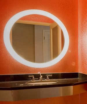 Electric Mirror TRI2130 Trinity Lighted Mirror | QualityBath.com