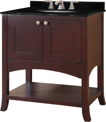 Empire OE30SC Open Empress 30" Bathroom Vanity | QualityBath.com