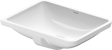 Duravit 0305490017 Starck 3 Undermount Vanity Basin | QualityBath.com