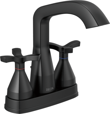 Delta 257766-BLMPU-DST Stryke Centerset Faucet With Pop Up Drain 1.2 ...
