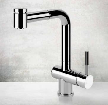 Gessi 37293 Oxygene Pull Down Kitchen Faucet | QualityBath.com