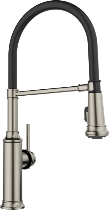 Blanco 443246 Empressa Kitchen Faucet - Satin Platinum | QualityBath.com
