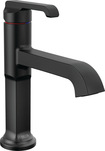 Delta 589-DST Tetra Single Handle Bathroom Faucet | QualityBath.com