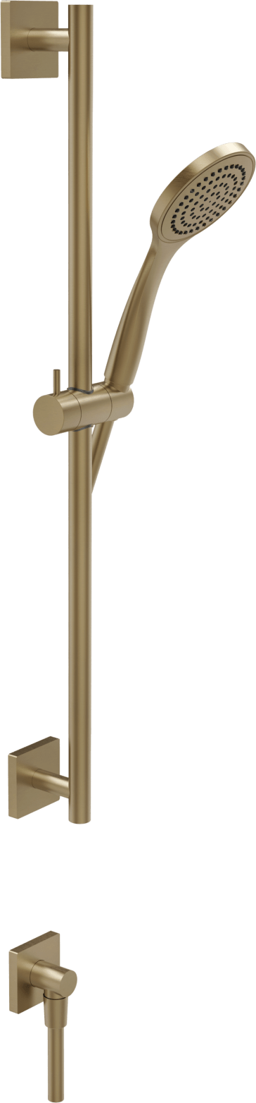 Gessi 59242 Rilievo Handshower And Sliding Rail Set | QualityBath.com