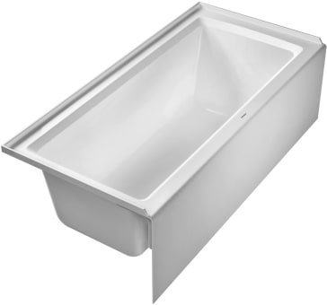Duravit 700408000000090 Architec Freestanding Soaker Tub With Panel ...