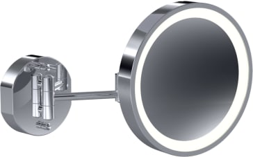 Baci By Remcraft BJR-30-SN Baci Junior Round Wall Mirror | QualityBath.com