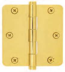 Emtek 96123 Solid Brass Residential Duty Door Hinges (Pair) - 3 1/2” | QualityBath.com