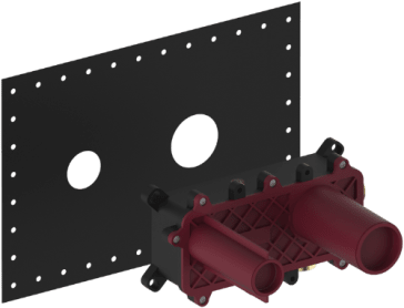 Graff G-1026A Single Handle Wall Mount Rough | QualityBath.com