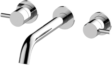 Graff G-6130-LM37W M.E. Wall Mount Lavatory Faucet | QualityBath.com