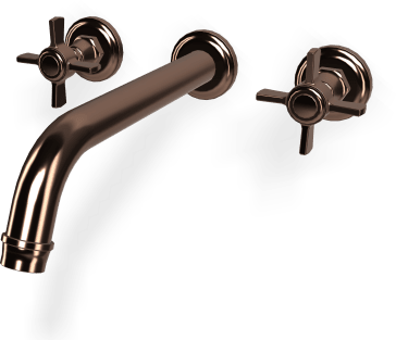 Graff G-6931-C16B-PRB-T Camden Wall-Mounted Lavatory Faucet (Trim ...