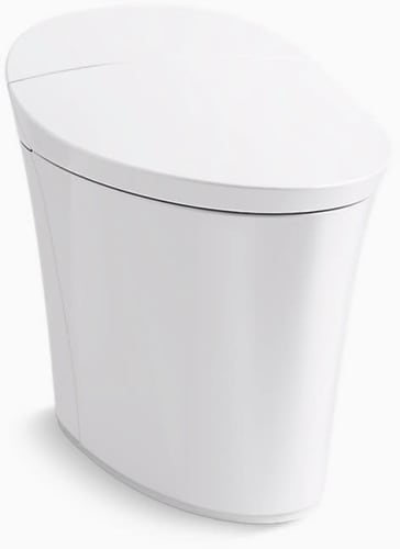 Kohler K-5401-PA-0 Veil One-Piece Compact Elongated Smart Toilet ...