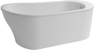 Jason 1199.04.6 Forma Collection He527ps Freestanding Microsilk Tub ...