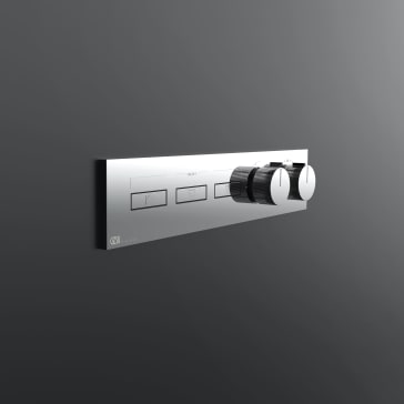 Gessi 63014 Thermostatic Mixer For Three Simultaneous Functions With ...