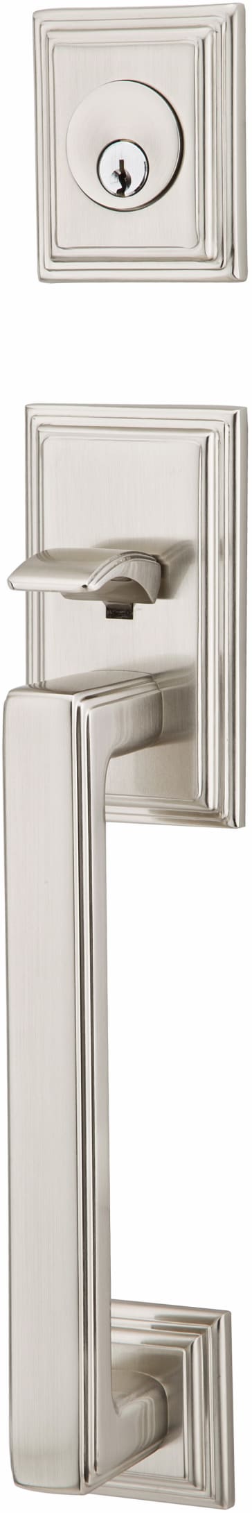 Emtek 4213HERRHUS15 Hamden Sectional Tubular Entry Set With Interior ...