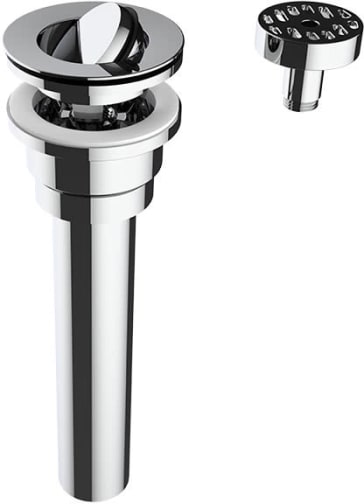 Victoria & Albert K-24-PN Universal Basin Drain With Captive Flip Plug ...