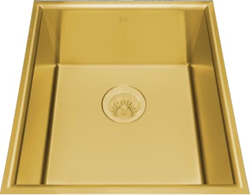 Mila MARFS-653 Arc 20-1/2" Low Profile Single Bowl Flush-Mount Kitchen ...