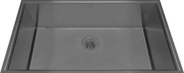 Mila MARFS-656GPSB Arc 32-1/2" Flush Mount Stainless Steel Kitchen Sink ...