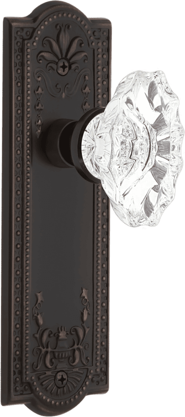 Nostalgic Warehouse MEA.CHA Meadows Long Plate With Chateau Knob ...