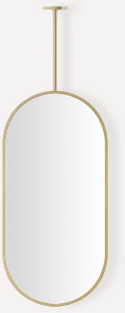 Robern YM2040SNPFNZH Sculpt Hanging Pill Framed Mirror | QualityBath.com