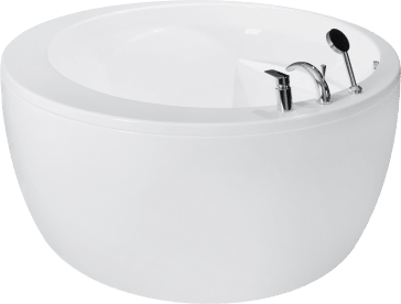 Aquatica Pam-Wht-Rlx Pamela Relax Air Massage Bathtub | QualityBath.com