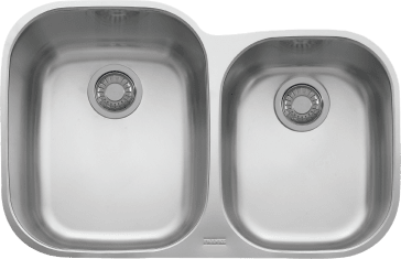 Franke RGX160 Regatta 31-1/2" Double Bowl Undermount Kitchen Sink ...
