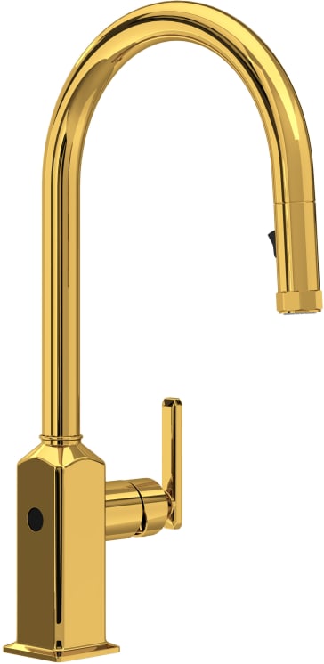 Rohl AP53D1LM Apothecary Pull Down Touchless Kitchen Faucet ...