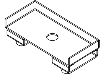 Infinity Drain TI-CL Clean-Out Box For Slot Drain | QualityBath.com