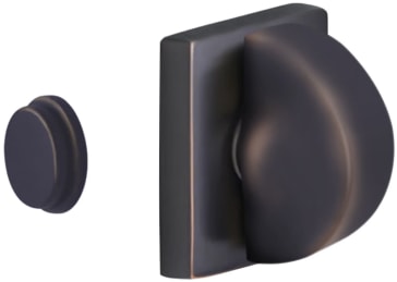 Emtek 8581.ARC Arched Thumbturn Privacy Bolt With Square Rosette ...