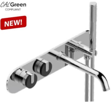 Graff GV7.690H Mod+ M-Series Thermostatic System - Tub Spout And ...
