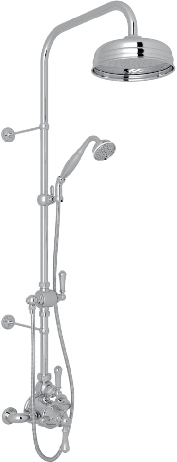 Rohl U.KIT61N Perrin & Rowe Georgian Era Exposed Wall Mount ...