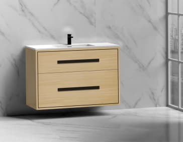 Madeli B450-36-002-NO-HP-SB Apogee 35-5/8" Vanity | QualityBath.com