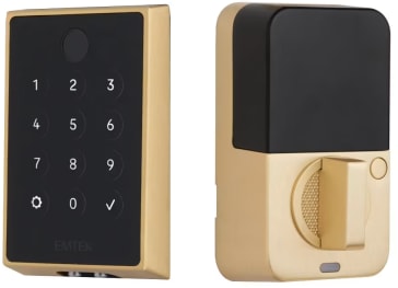 Emtek EMP20201 Empowered 2 Bluetooth Motorized Touchscreen Keypad Deadbolt - Key Free ...