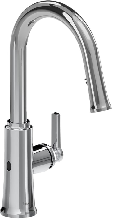 Riobel TTRD111 Trattoria Pull-Down Touchless Kitchen Faucet With C ...