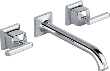 Rohl TAP08W3LM Apothecary Wall Mount Bathroom Faucet Trim With Lever ...