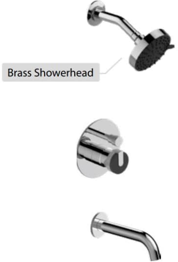 Graff M01 Mod+ Pressure Balance Tub And Shower Set | QualityBath.com