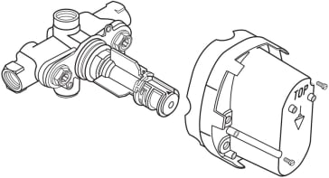 American Standard R530 3/4 Inch Ceratherm Rough Valve Body ...