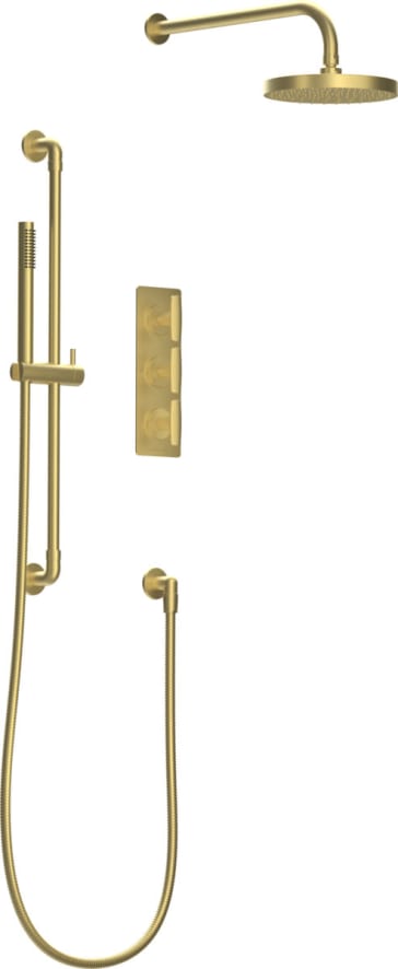 Samuel Heath T20B1ACBA-SN Speed Forme 1/2" Concealed Thermostatic ...