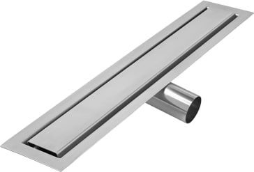 QM Drain 33.500.48FSO Delmar Series 48" Mist Tile In Standard Length ...