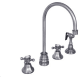 Watermark 50-7.1G-X Kitchen Faucet With Gooseneck Spout And Hand Spray ...