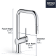 Grohe 32319 Minta Pull Down | QualityBath.com
