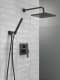 Delta 342701 Modern Monitor® 14 Series Shower With Raincan, Hand Shower ...