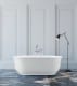 MTI S406-WH-GL Hamilton Freestanding Soaker Tub | QualityBath.com