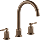 Gessi 65015 Venti20 Widespread Washbasin Mixer With Pop Up Assembly ...