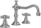 Jaclo 7830 Roaring Twenties Widespread Lavatory Faucet With Brass Pop ...